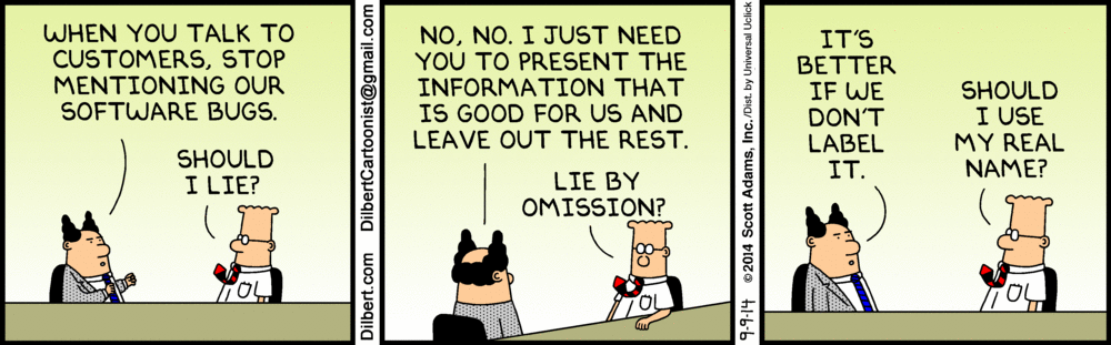 Test Automation When All Else Fails Ask Dilbert